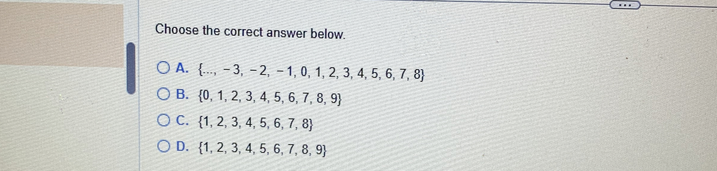 Solved Choose the correct answer | Chegg.com