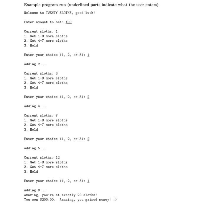 Solved 4. (12 points) Consider a one-player casino game | Chegg.com