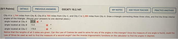 Solved [0/1 Points] DETAILS PREVIOUS ANSWERS OSCAT1 | Chegg.com