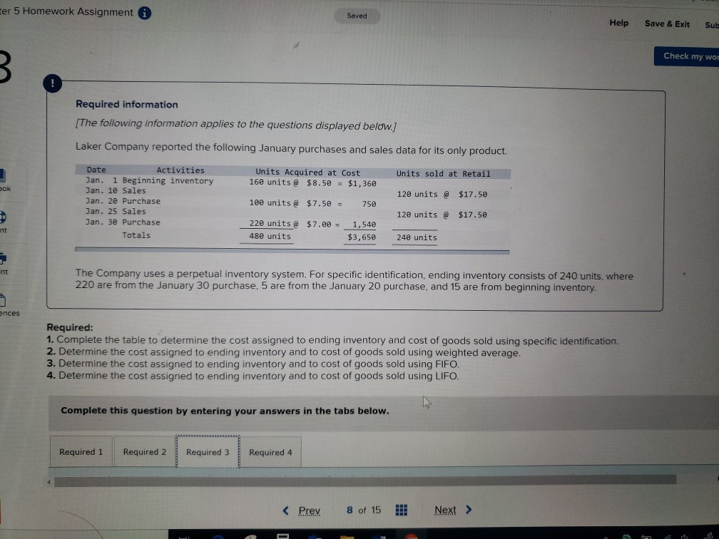 Solved ter 5 Homework Assignment Saved Help Save & Exit Sub | Chegg.com