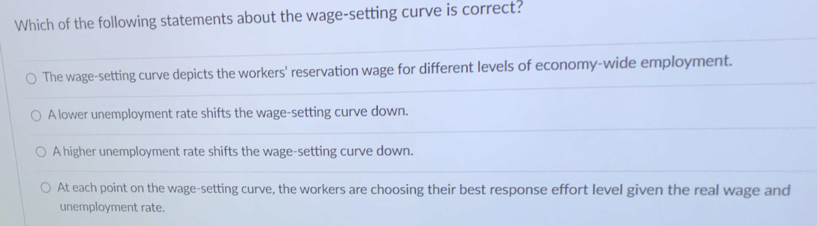 Solved Which of the following statements about the | Chegg.com