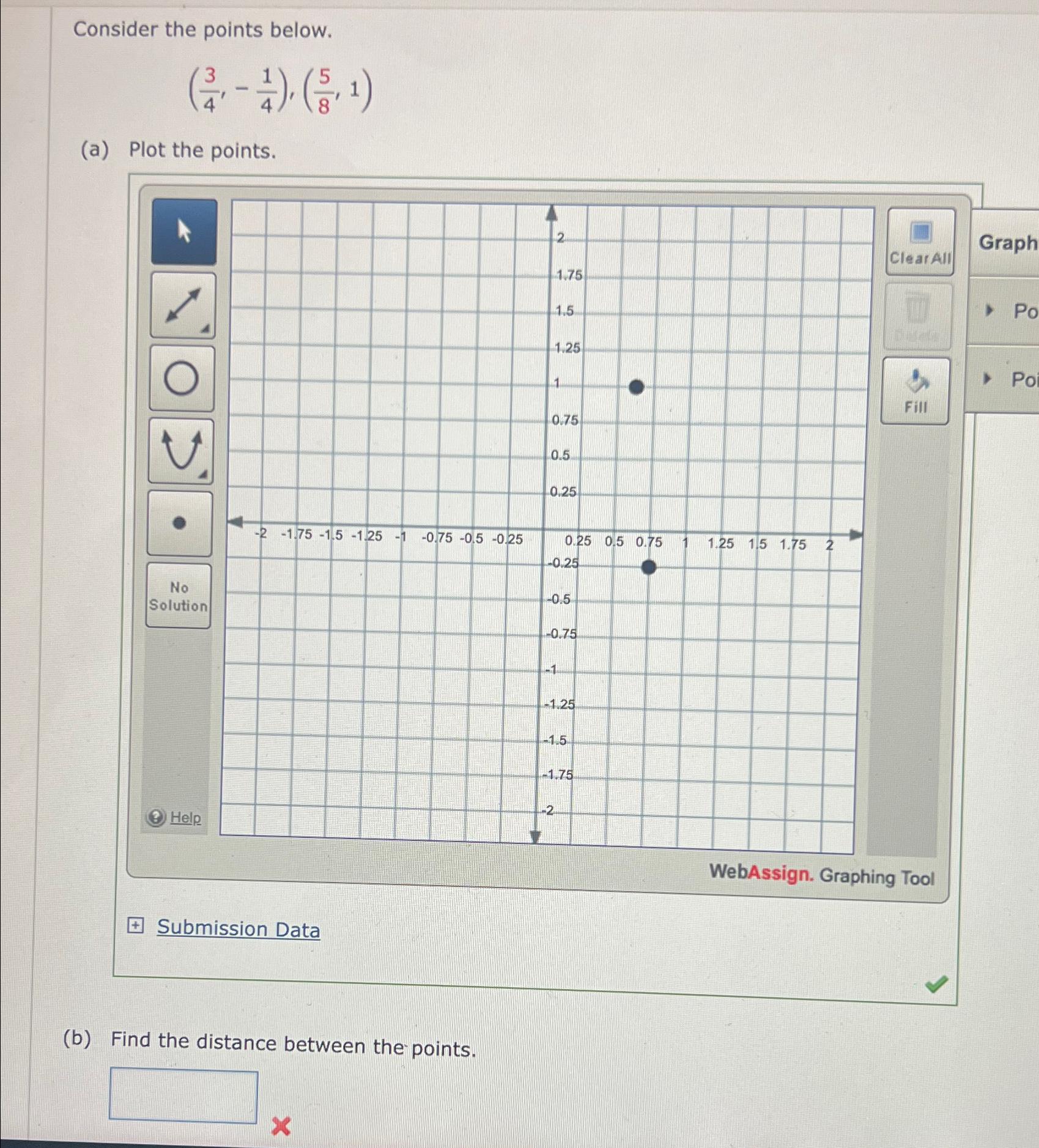 Solved Consider the points | Chegg.com