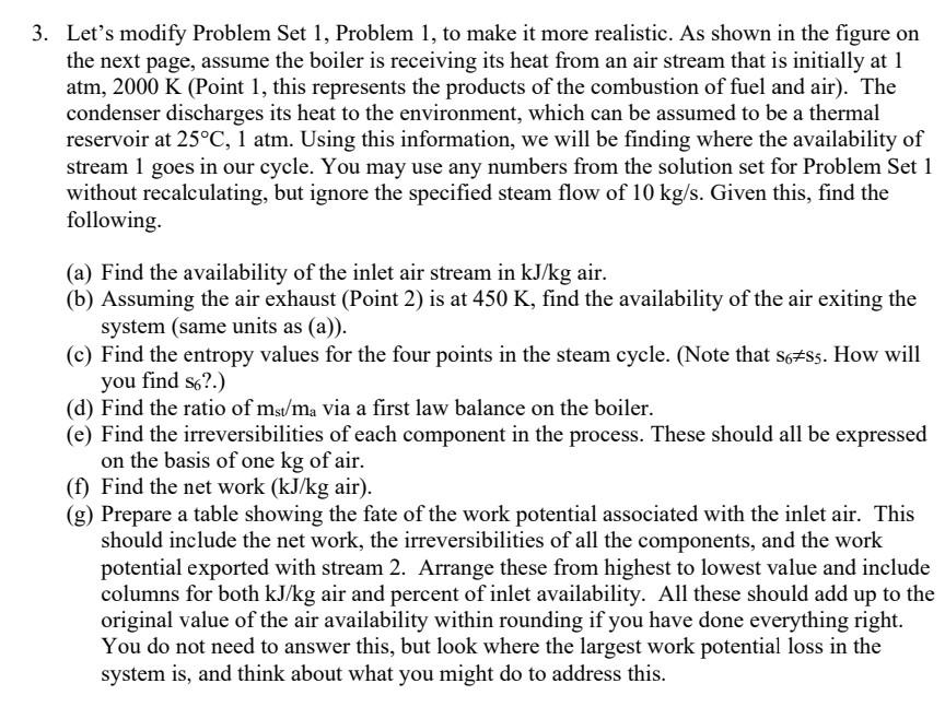 Solved 3. Let's modify Problem Set 1, Problem 1, to make it | Chegg.com