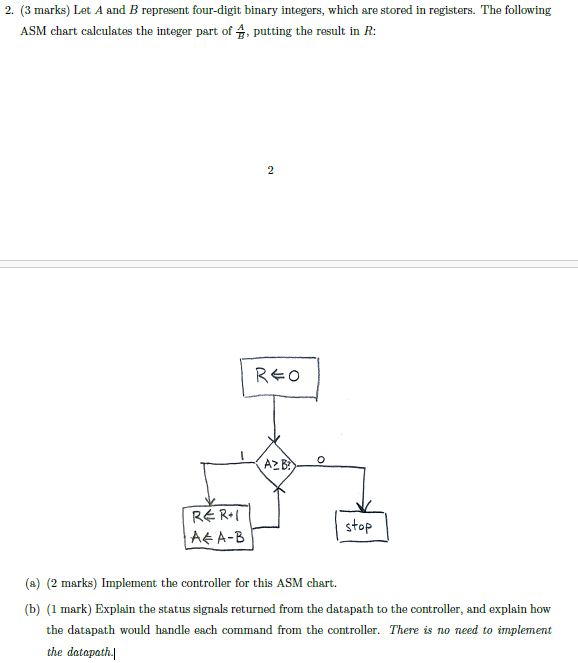 Solved 2. (3 ﻿marks) ﻿Let \( ﻿A \) ﻿and \( ﻿B \) ﻿represent | Chegg.com