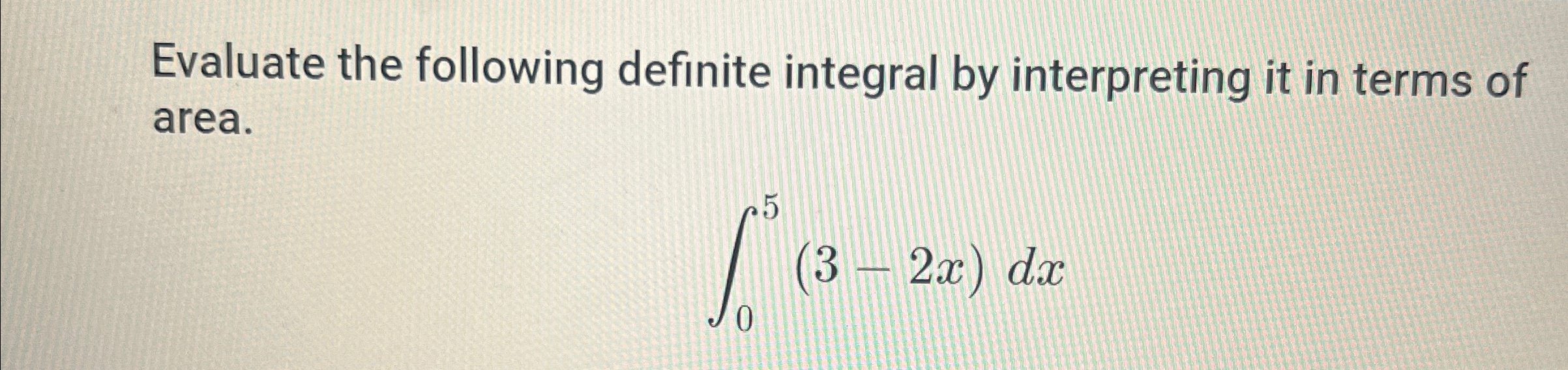 Solved Evaluate the following definite integral by | Chegg.com