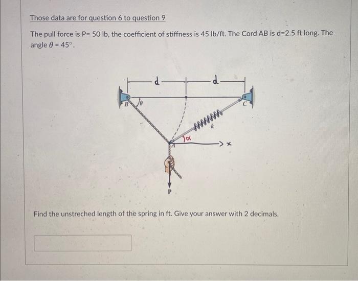 Solved The pull force is P=50lb, the coefficient of | Chegg.com