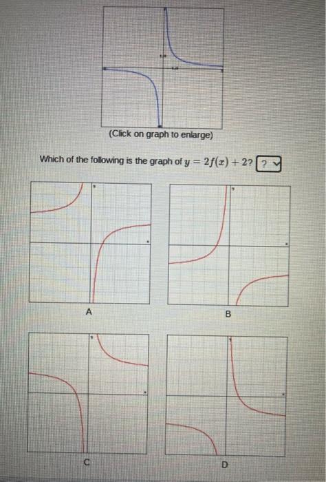 Solved #26. Which of the following is the graph of | Chegg.com