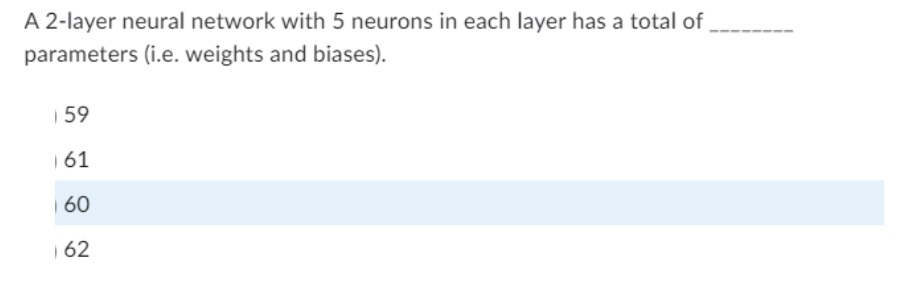 Solved A 2-layer neural network with 5 ﻿neurons in each | Chegg.com