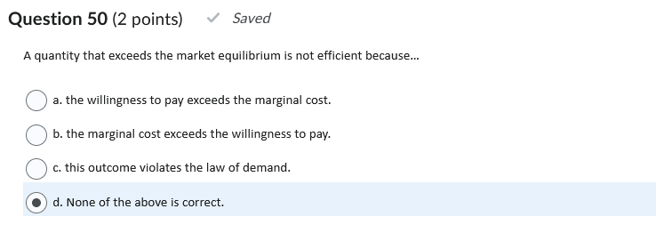 Solved Question 50 (2 ﻿points) ﻿SavedA quantity that | Chegg.com