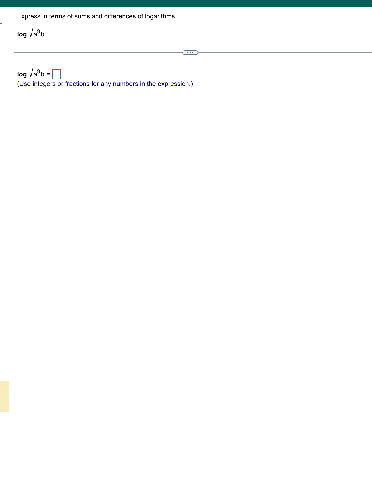 Solved Express in terms of sums and differences of | Chegg.com