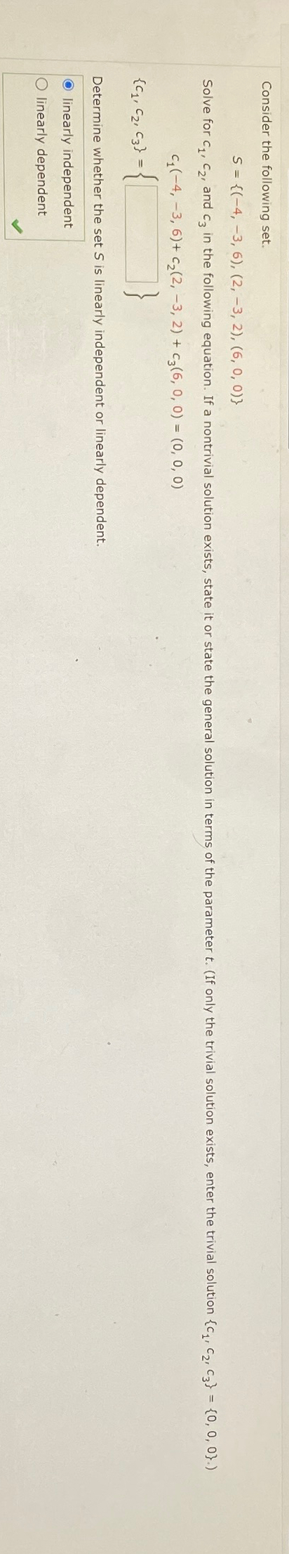 Solved Consider the following | Chegg.com