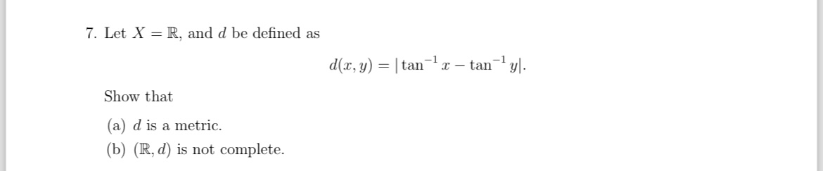 Let x=R, ﻿and d ﻿be defined | Chegg.com