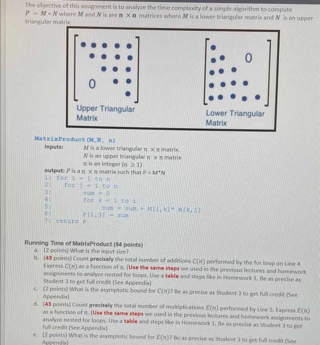 Solved The objective of this assignment is to analyze the | Chegg.com