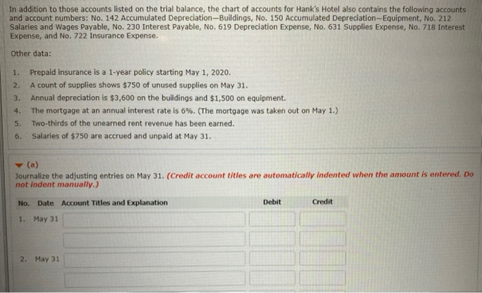 Solved Problem 3-02A a-d (Part Level Submission) Hank's | Chegg.com
