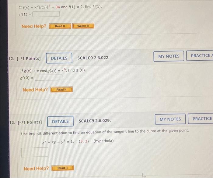 Solved I need help solving these problems. I tried | Chegg.com