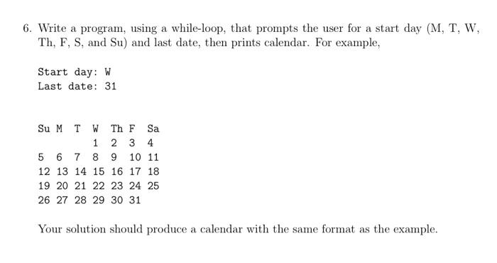 Solved 6 Write A Program Using A While Loop That Prompts 1582