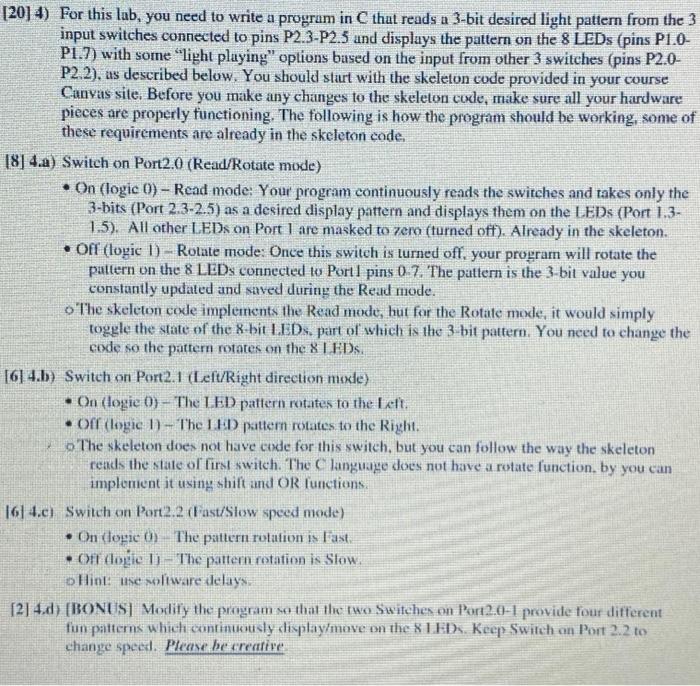Solved The MSP430 microcontroller is designed to allow port | Chegg.com