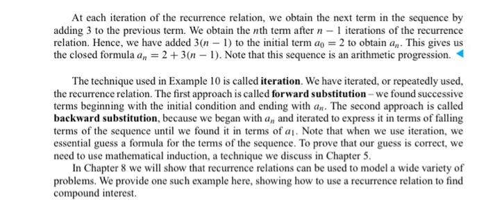 Solved 16. Find the solution to each of these recurrence | Chegg.com