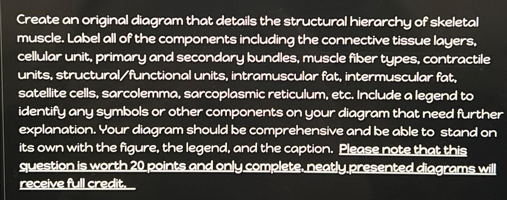 Solved Create an original diagram that details the | Chegg.com