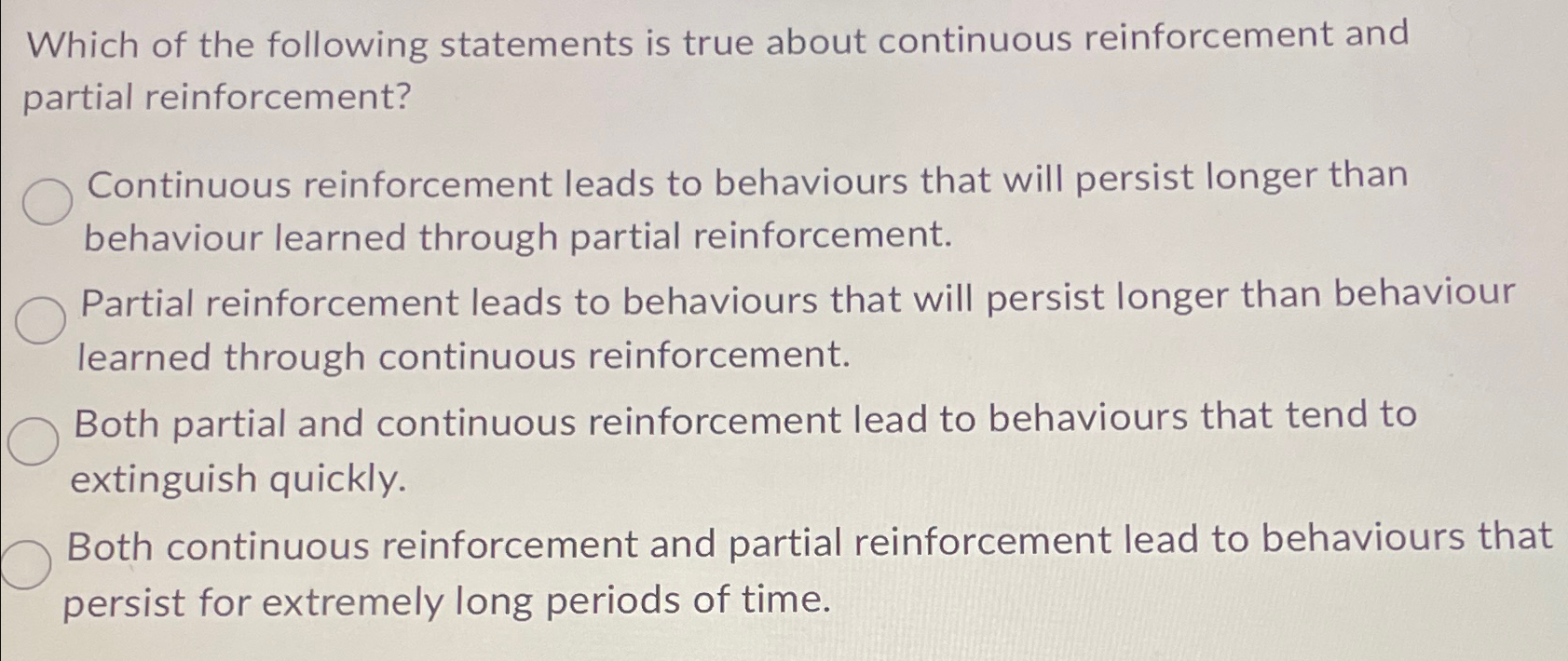 Solved Which of the following statements is true about | Chegg.com