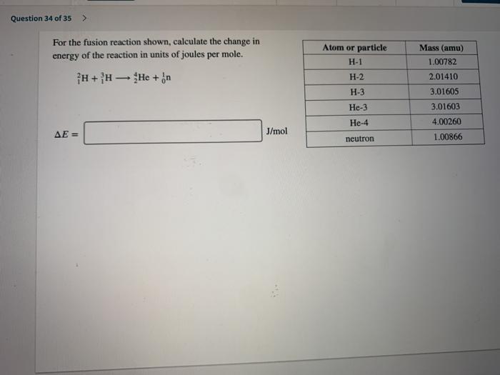 Solved -stion 32 of 35 > Calculate the nuclear binding | Chegg.com