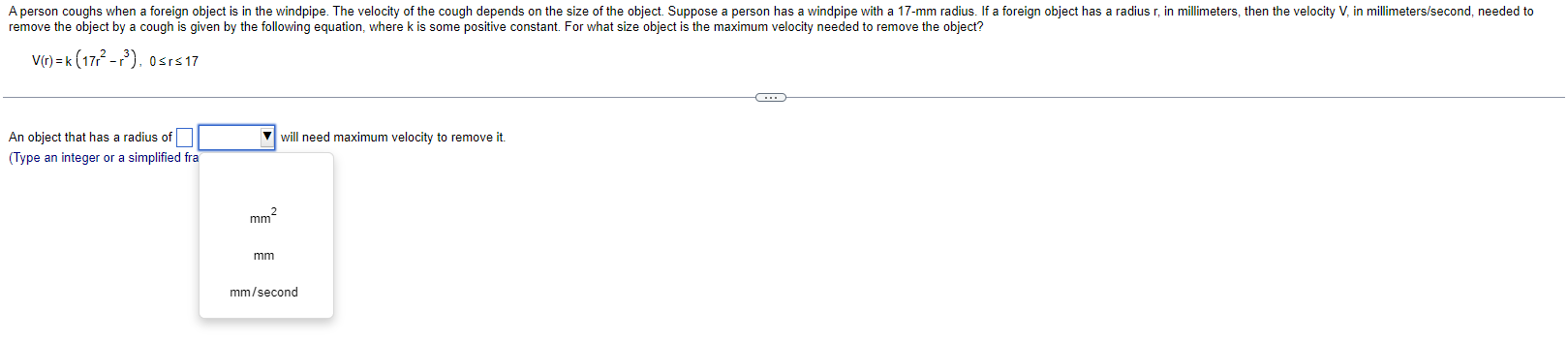 Solved remove the object by a cough is given by the | Chegg.com