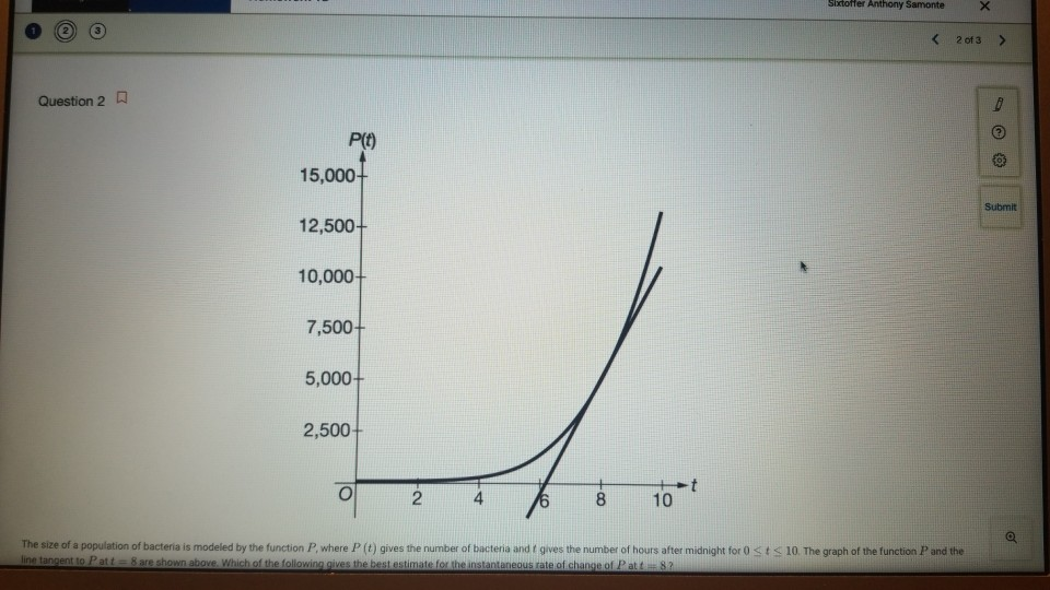 Solved Sixtoffer Anthony Samonte X 3