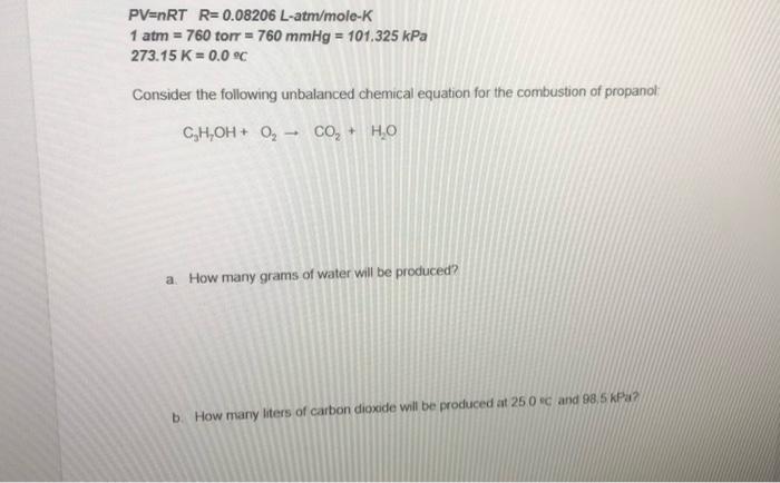 Solved Consider the following unbalanced chemical equation | Chegg.com