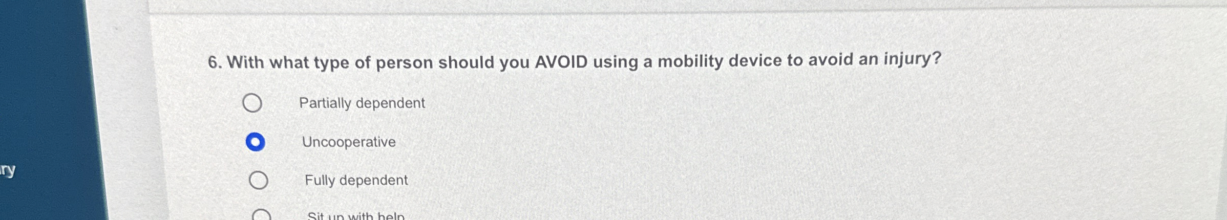 Solved With what type of person should you AVOID using a | Chegg.com