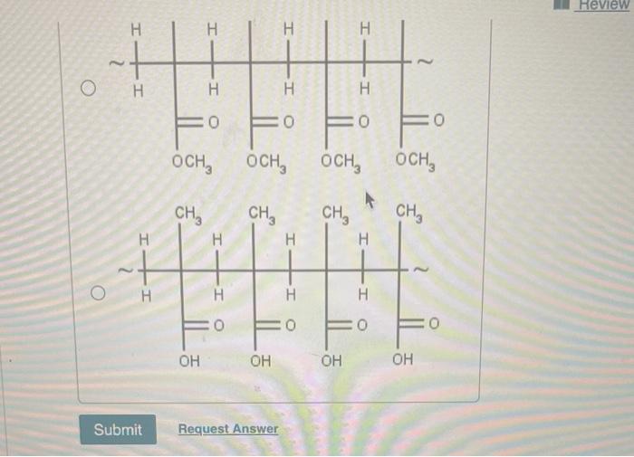 Solved Identify the structure of a chain segment that is | Chegg.com