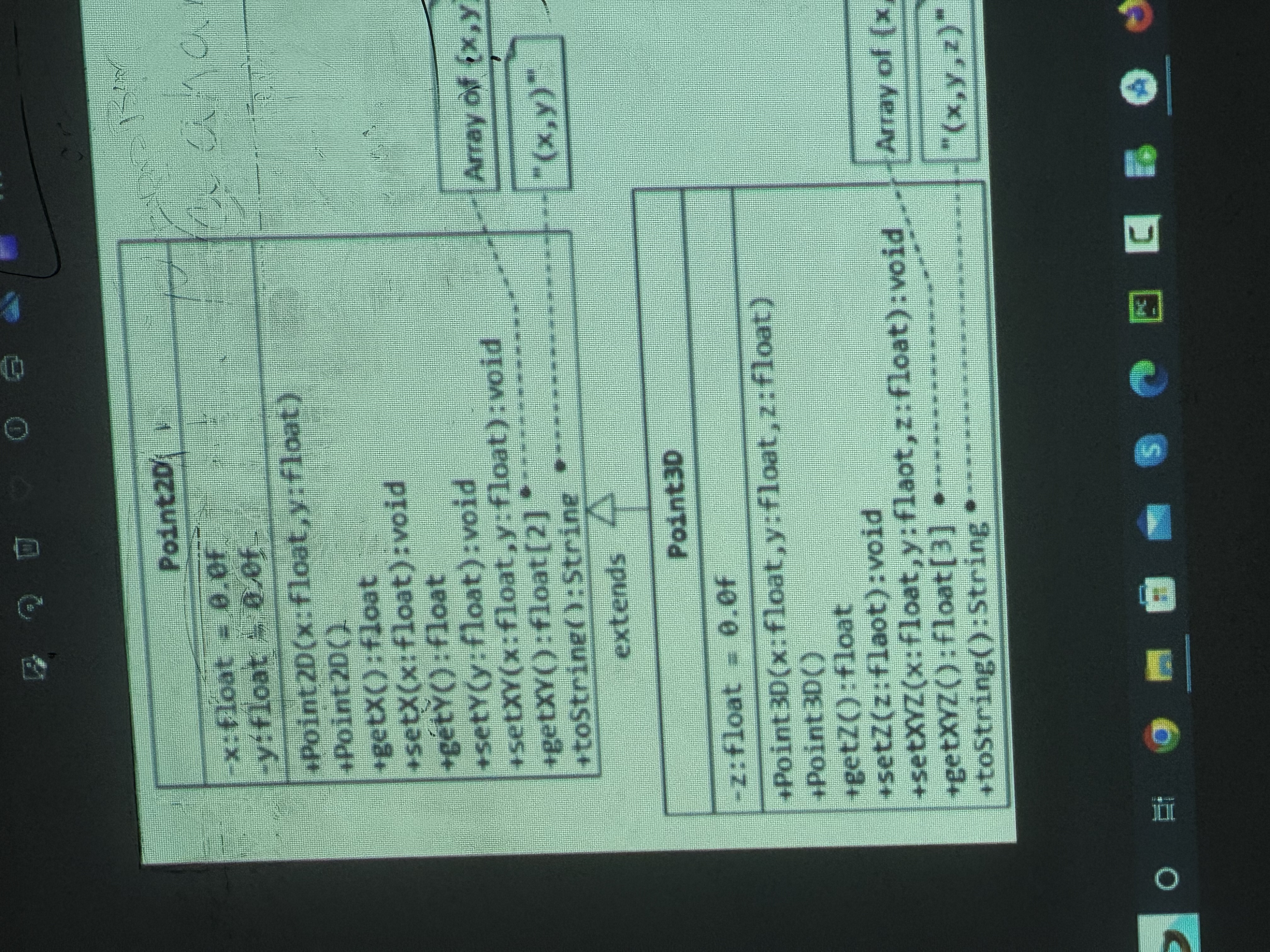 Solved Point20(x:float = 8.0fy:Float 0.01*Point20(x: | Chegg.com