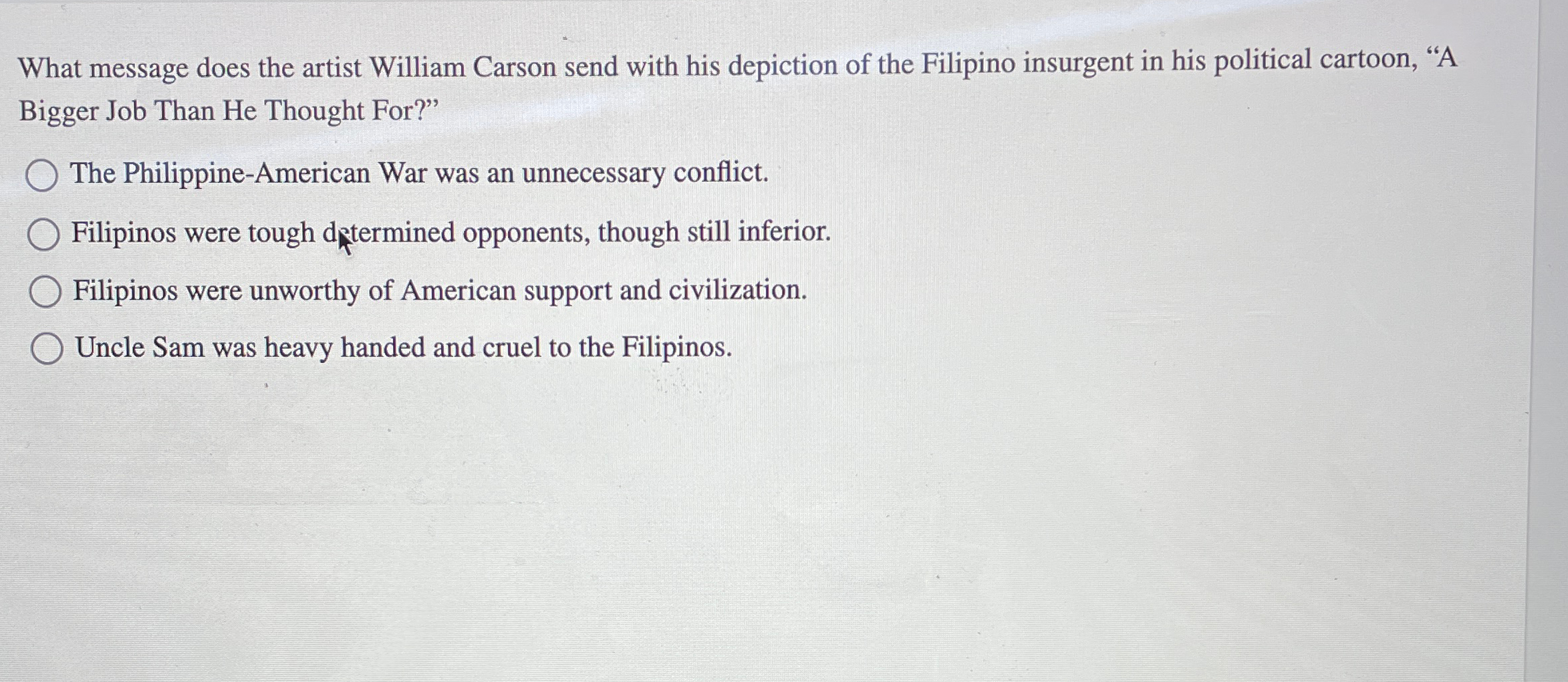 Solved What message does the artist William Carson send with | Chegg.com