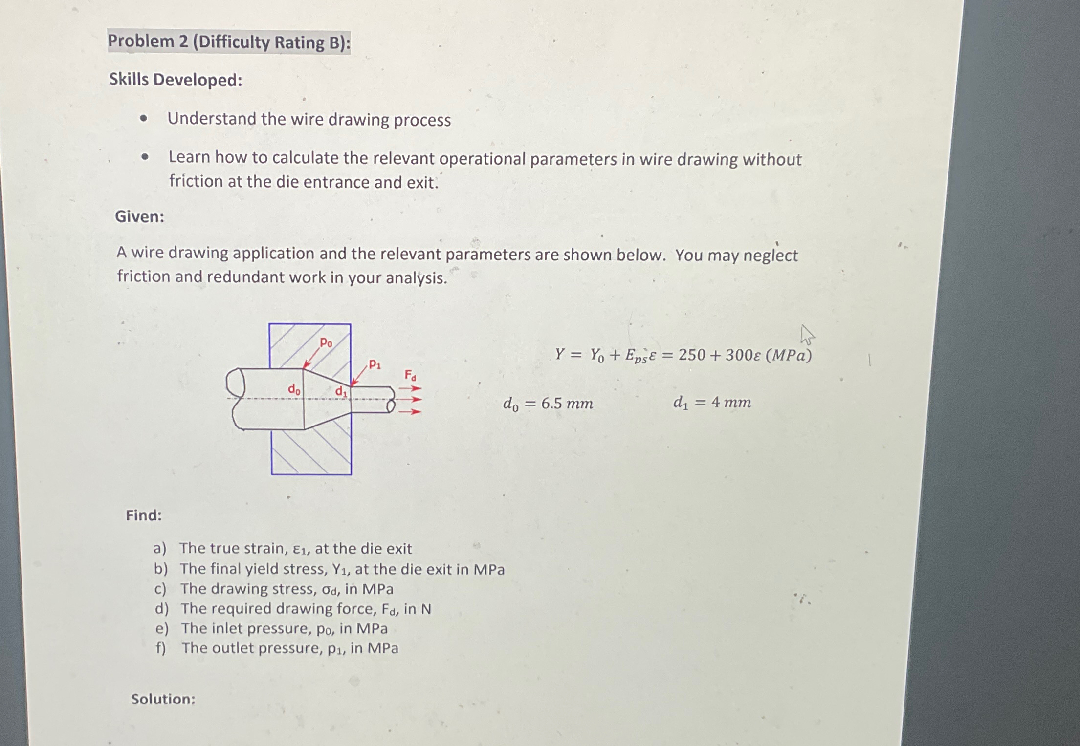 Solved Problem 2 (Difficulty Rating B):Skills | Chegg.com