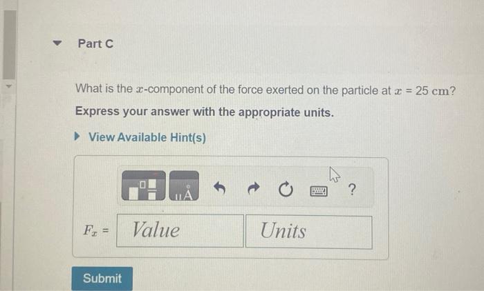 Solved A system in which only one particle can move tas the | Chegg.com