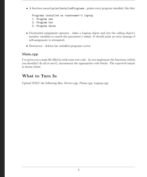 Solved This is c++ Need the Device.cpp, | Chegg.com