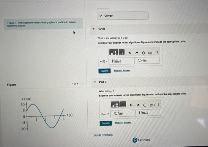 Solved (Eiguce 1) is the postion-versus-tire graph of a | Chegg.com