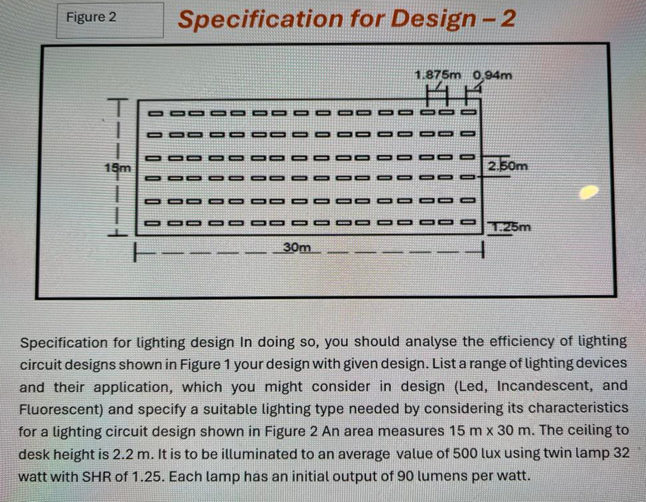 Solved Specification for Design - 2Specification for | Chegg.com