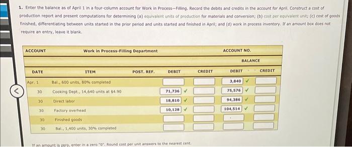Solved Work in Process Account Data for Two Months; Cost of | Chegg.com