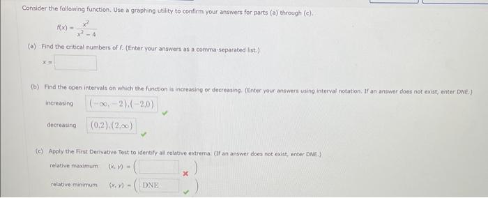 Solved Consider the following function. Use a graphing | Chegg.com