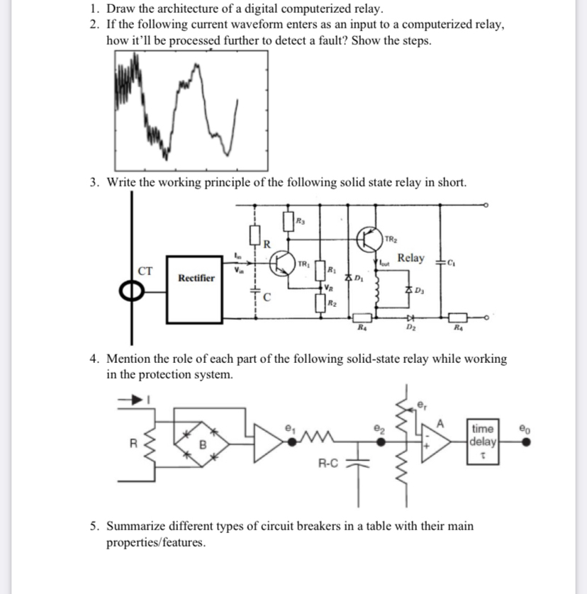 Solved Draw the architecture of a digital computerized | Chegg.com