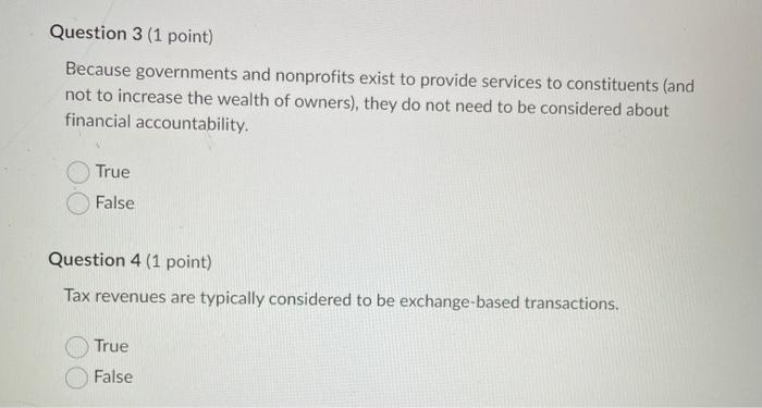 Question 1 (1 point) Which of the following is a | Chegg.com