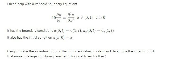 Solved Topic: Periodic Boundary Equation | Chegg.com