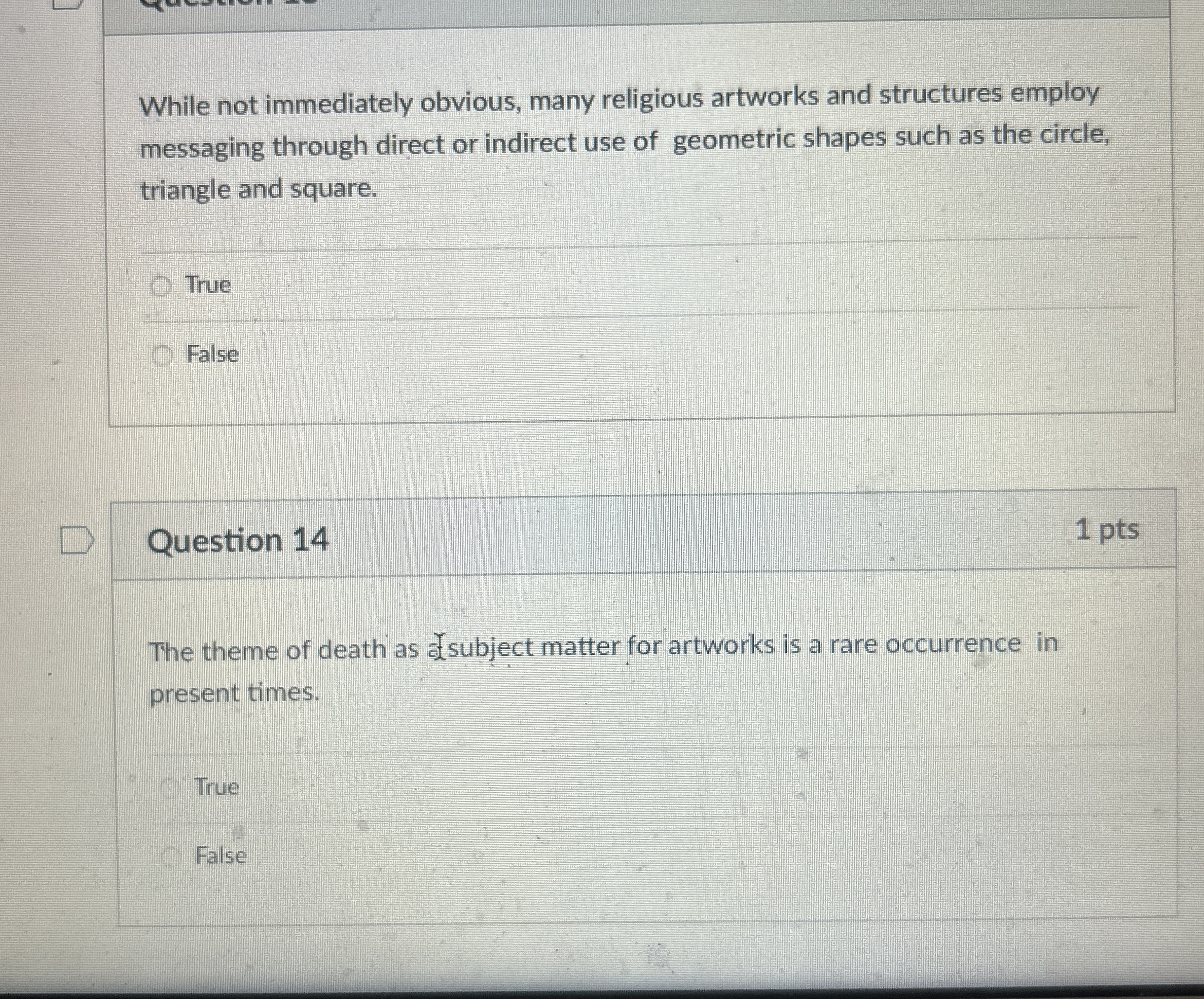 Solved While not immediately obvious, many religious | Chegg.com