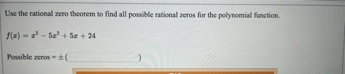 Solved Construct a polynomial of least degree possible using | Chegg.com
