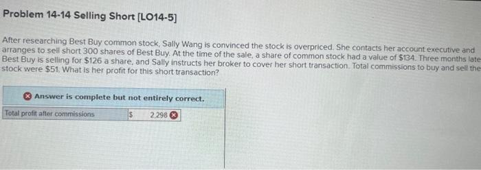 Solved After researching Best Buy common stock, Sally Wang | Chegg.com