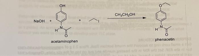 Solved NaOH acetaminophen phenacetin | Chegg.com