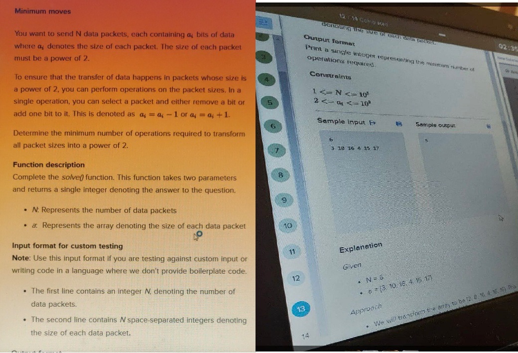 Solved Plz give optimized approach use dp if required | Chegg.com