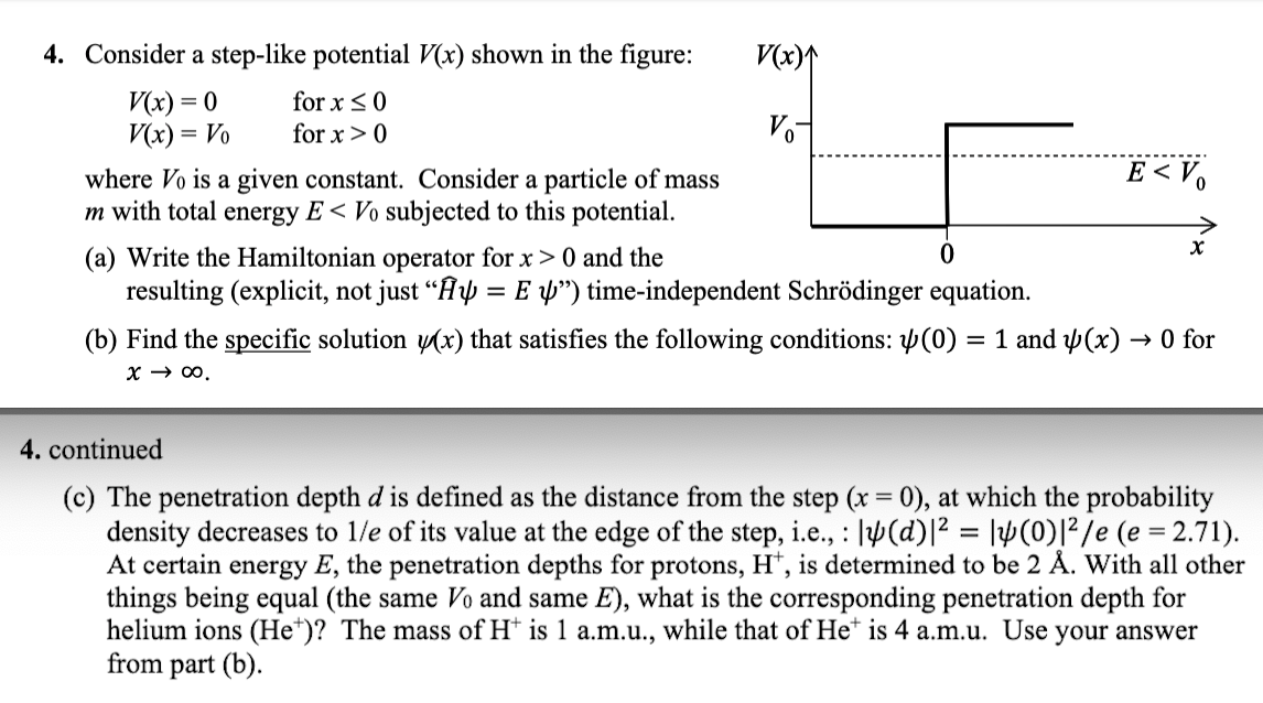 continued(c) ﻿The penetration depth d ﻿is defined as | Chegg.com