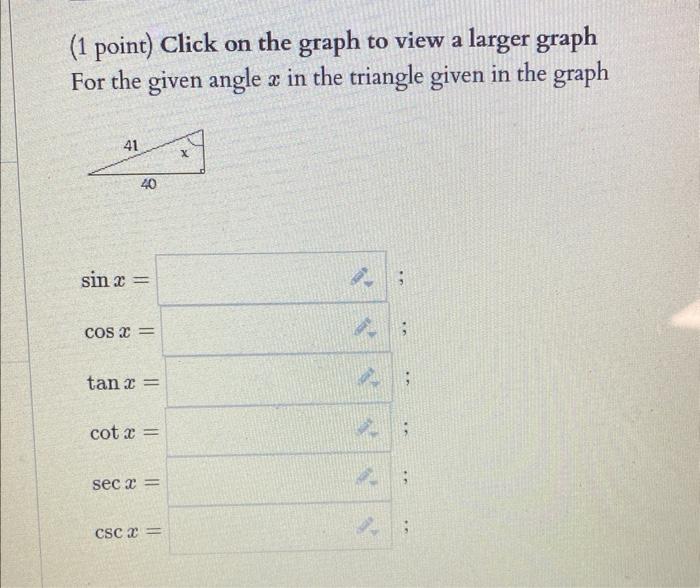Solved (1 point) Click on the graph to view a larger graph | Chegg.com