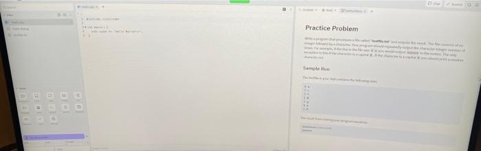 Solved Practice Problem sample ArunWrite a program that | Chegg.com